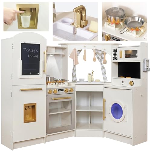 Best Play Kitchen With Running Water: Top Interactive Wooden Sets ...
