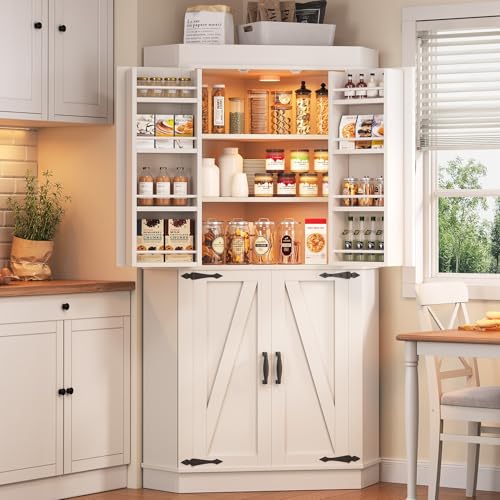 Corner Cabinet for Kitchen: Maximize Space with Stylish Farmhouse ...